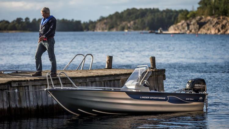 LINDER 445 SPORTSMAN MAX - Bilder, filmer, priser, mm - Marindepån