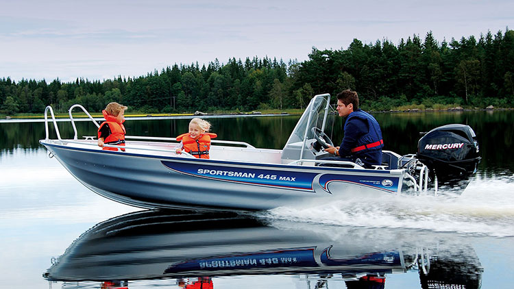 LINDER 445 SPORTSMAN MAX - Bilder, filmer, priser, mm - Marindepån