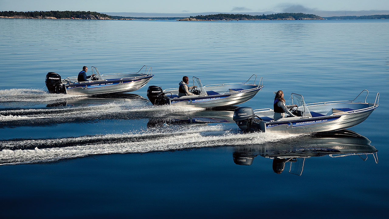 LINDER 445 SPORTSMAN MAX - Bilder, filmer, priser, mm - Marindepån