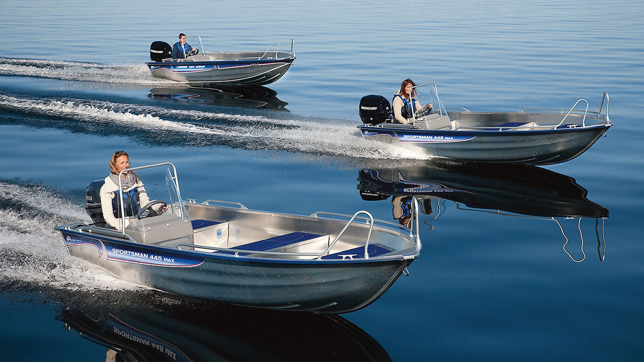 LINDER 445 SPORTSMAN MAX - Bilder, filmer, priser, mm - Marindepån