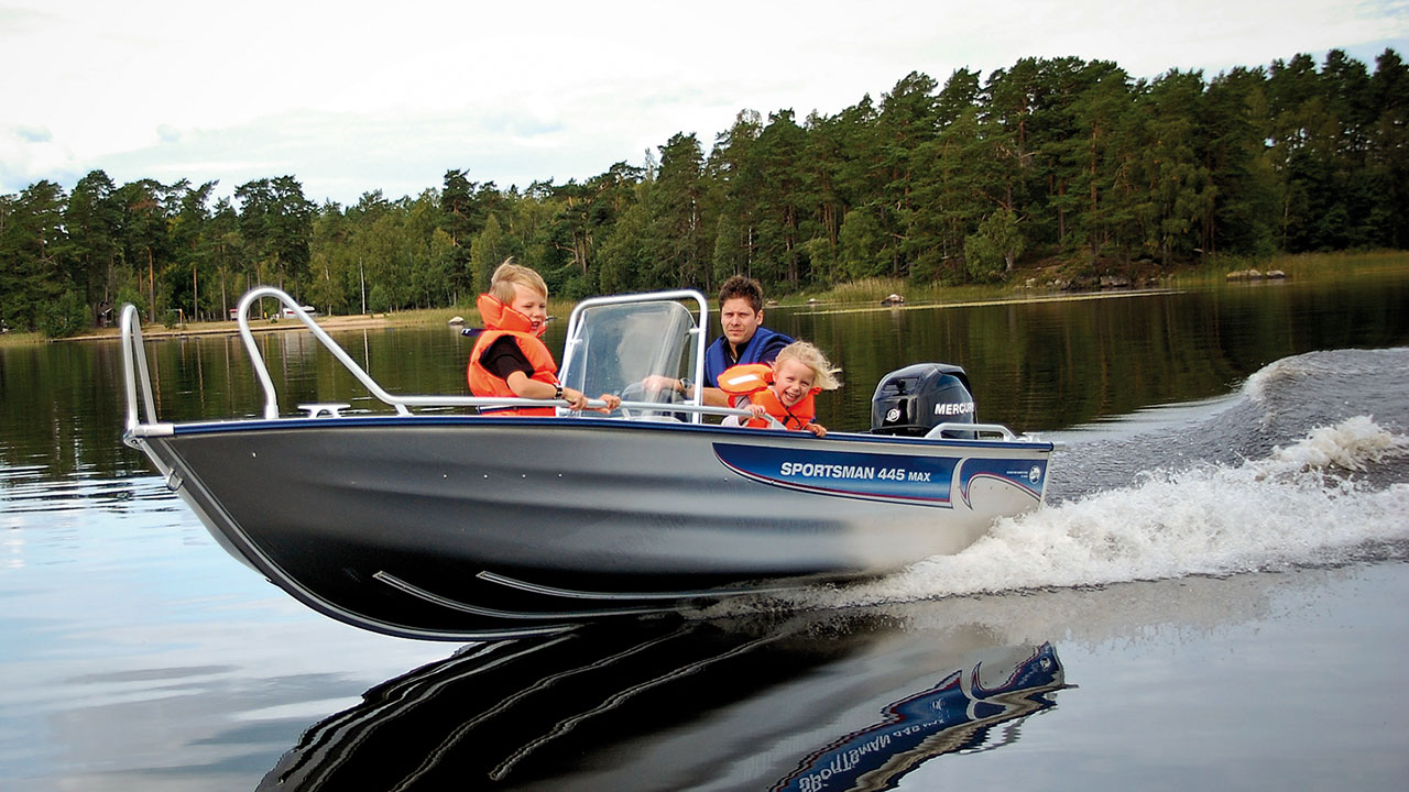 LINDER 445 SPORTSMAN MAX - Bilder, filmer, priser, mm - Marindepån